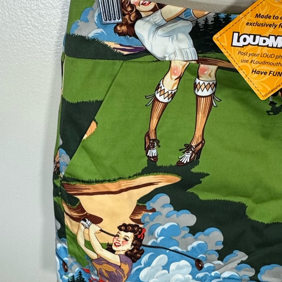Loudmouth Golf | Skirts | Nwt Loudmouth Golf In The Holepin Up Girl ...